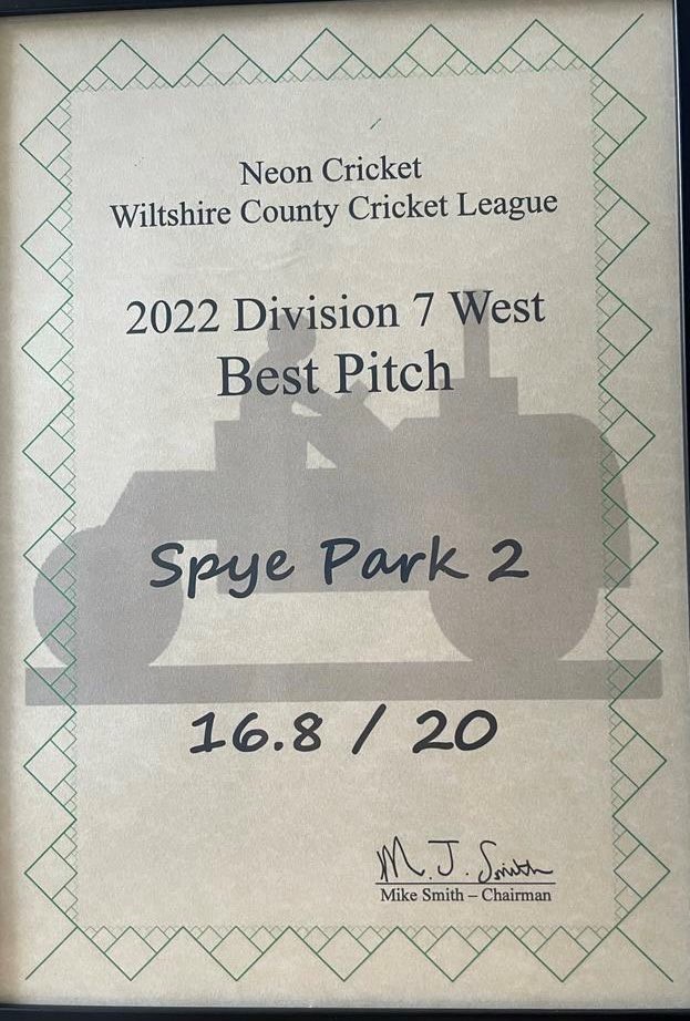 The Spye News - Spye Park Cricket Club