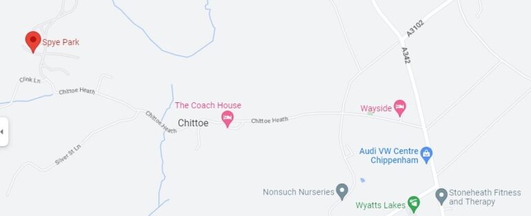 Location - Spye Park Cricket Club